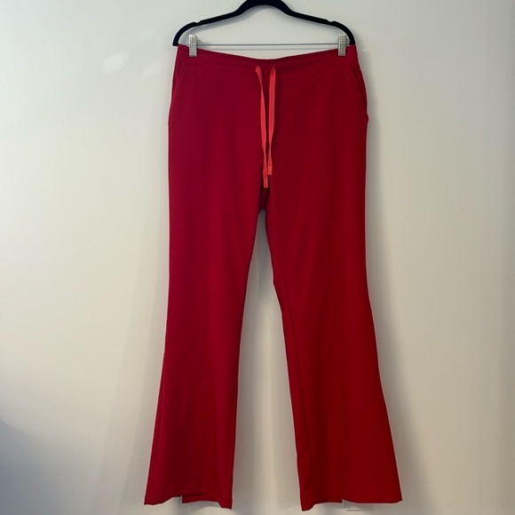 Figs | Pants & Jumpsuits | Figs Long Red Technical Collection Scrubs ...